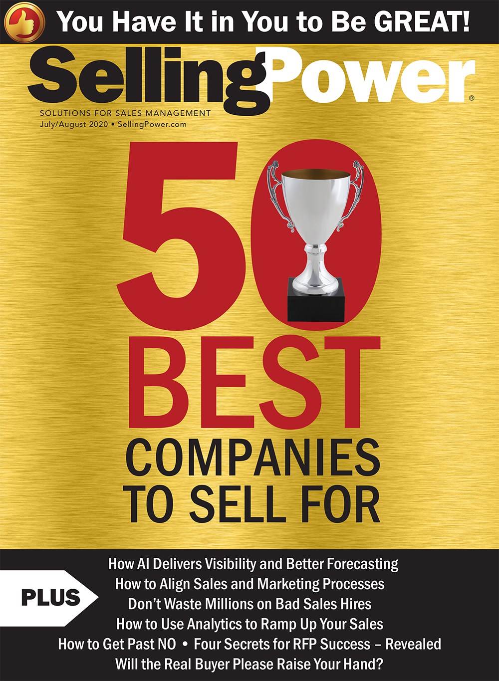 Award-winning digital magazine for Sales VPs and CSOs - Selling Power