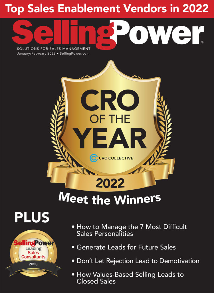 Free Sample of Selling Power: digital publication for Sales VPs ...